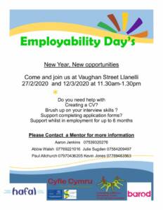 employability day poster feb - Carmarthenshire Family Information Service