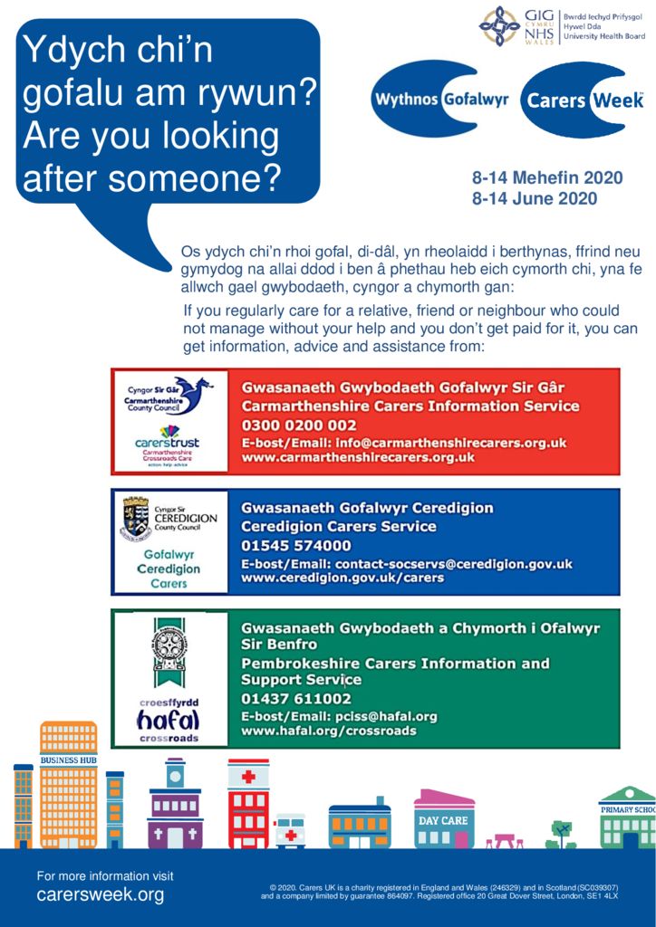 CW_2020_Poster Bilingual V2.0 PDF - Carmarthenshire Family Information ...