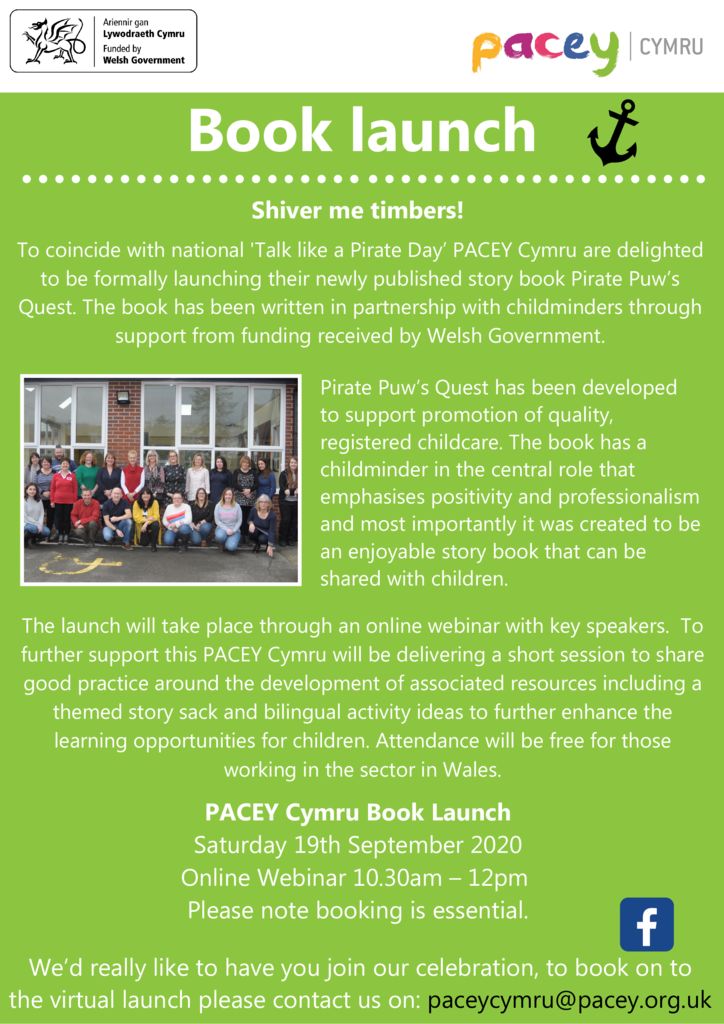PACEY Cymru Book Launch - Carmarthenshire Family Information Service