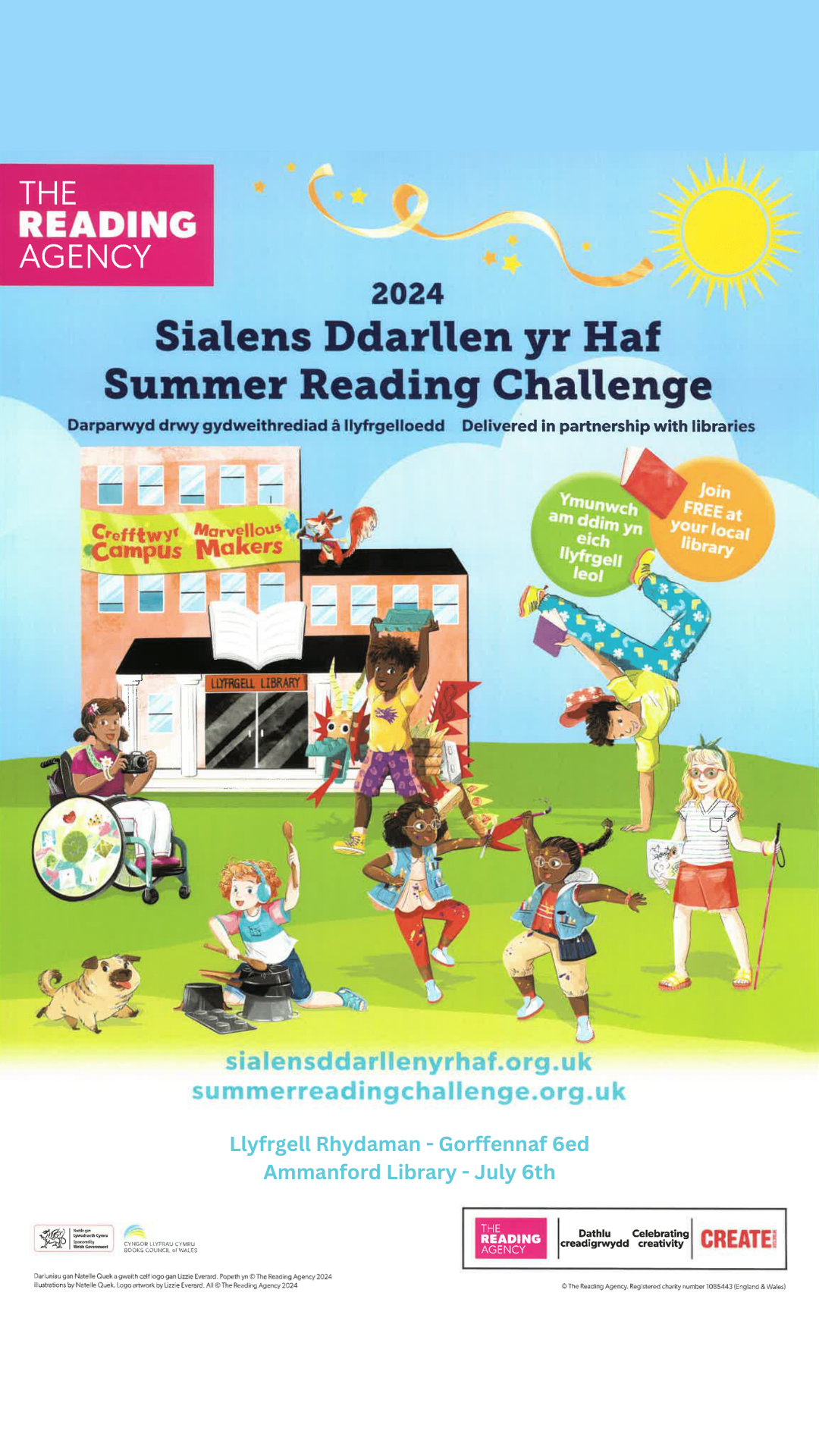 Summer Reading Challenge - Llanelli Library - Carmarthenshire Family ...