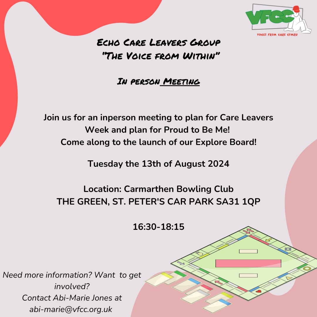 Care Leavers Week - Carmarthenshire Family Information Service