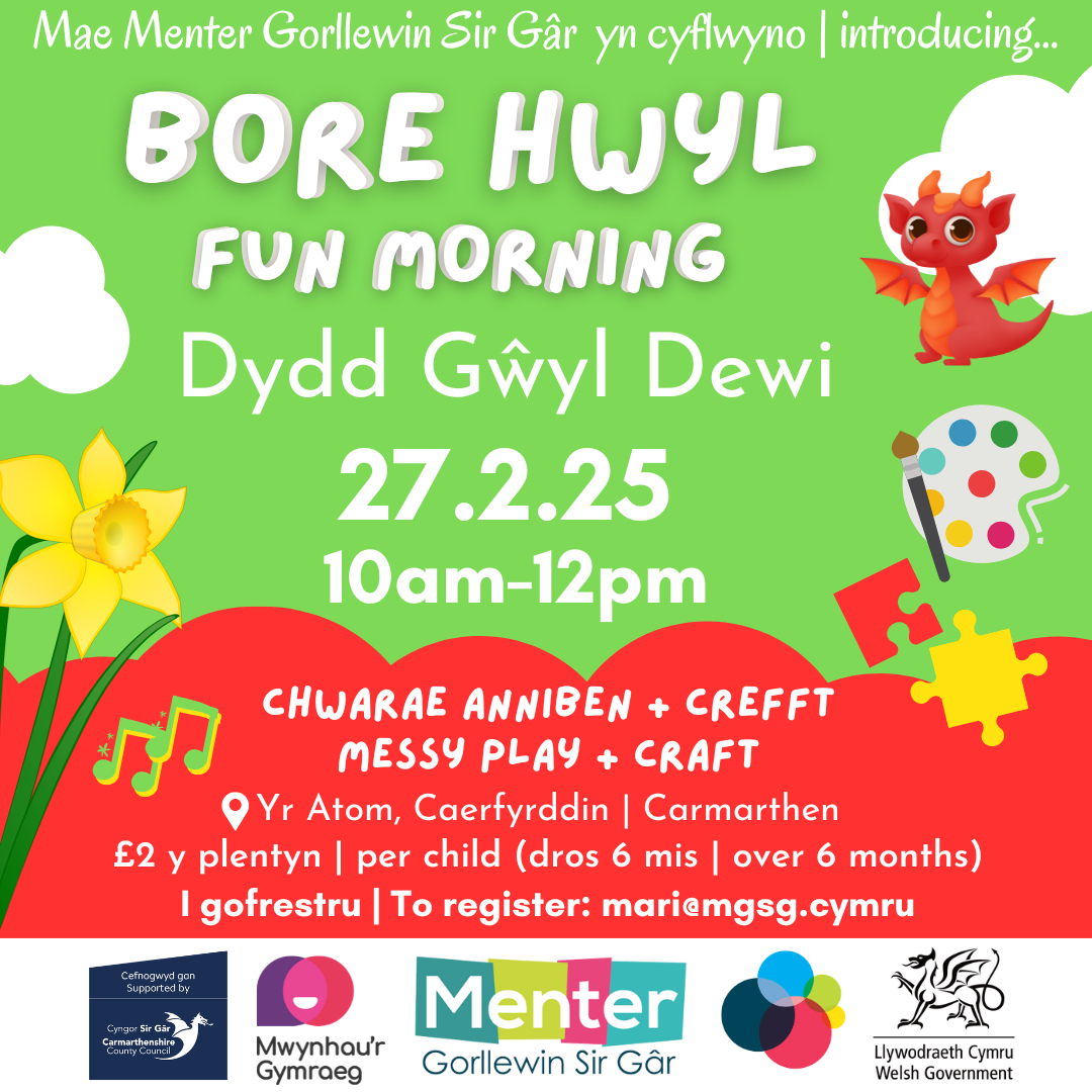 Bore Hwyl: Fun Morning - Carmarthenshire Family Information Service