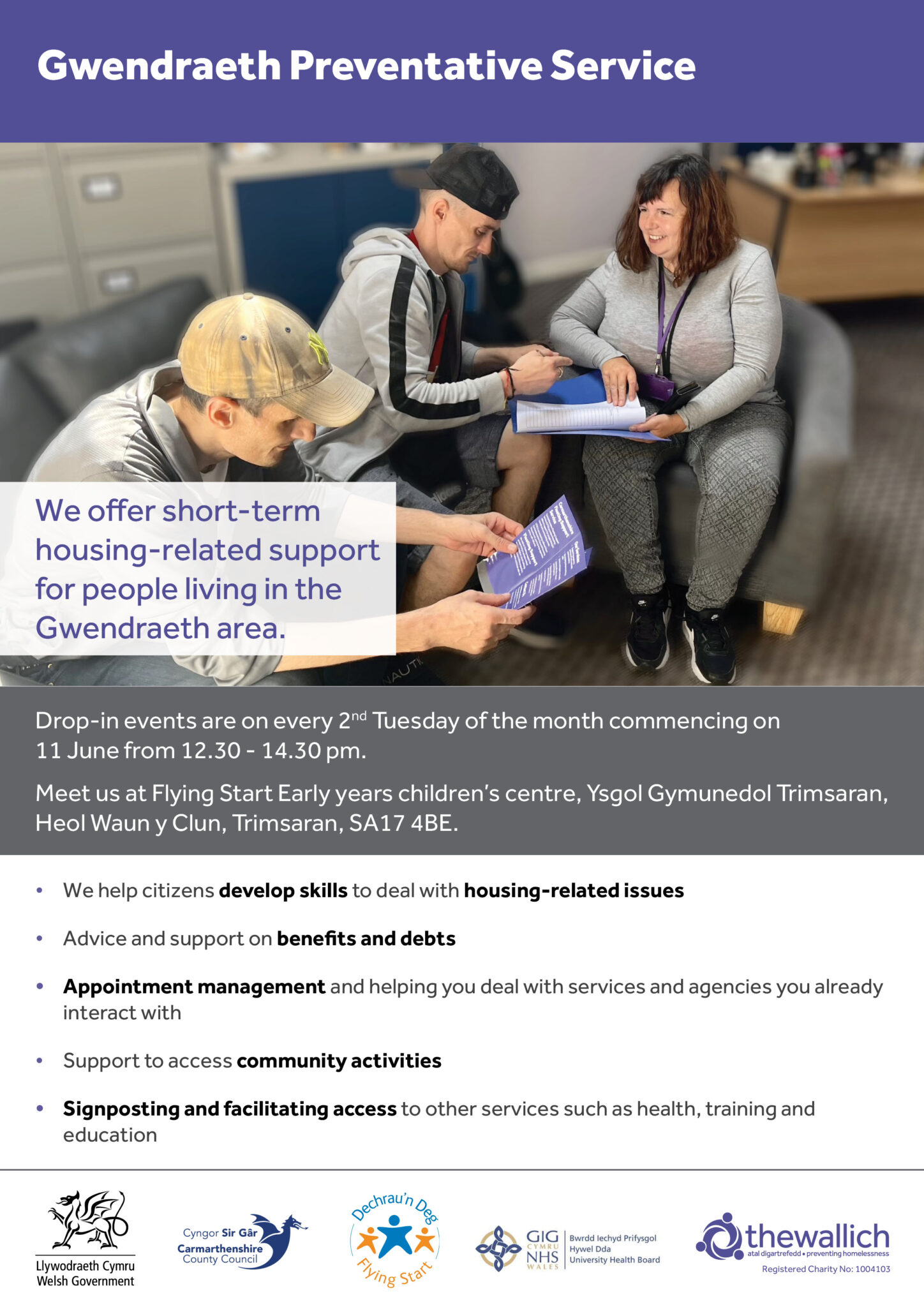 Trimsaran The Wallich - Carmarthenshire Family Information Service